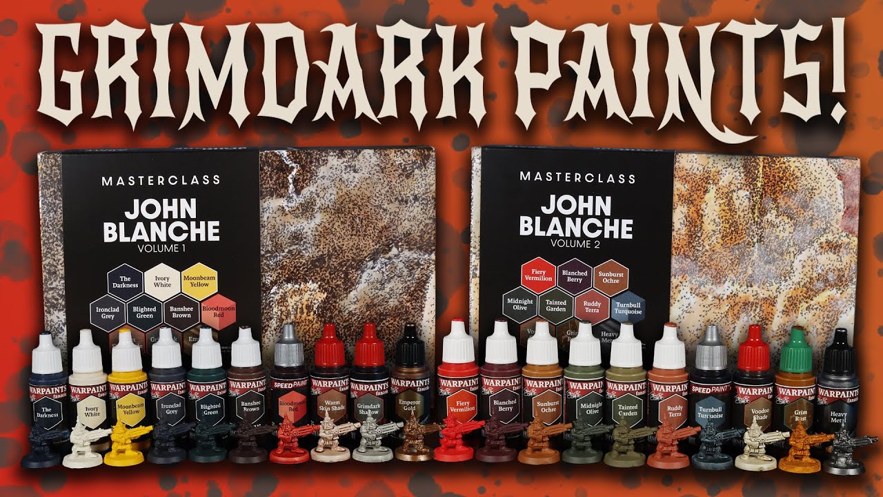 Look Inside the NEW Grimdark Paint Sets from @TheArmyPainter and John ...