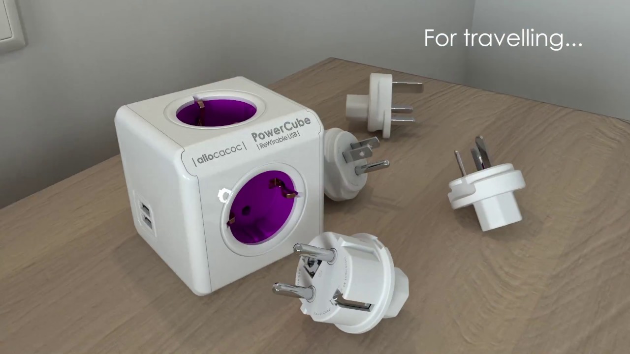 PowerCube |Rewirable| Type F - YouTube