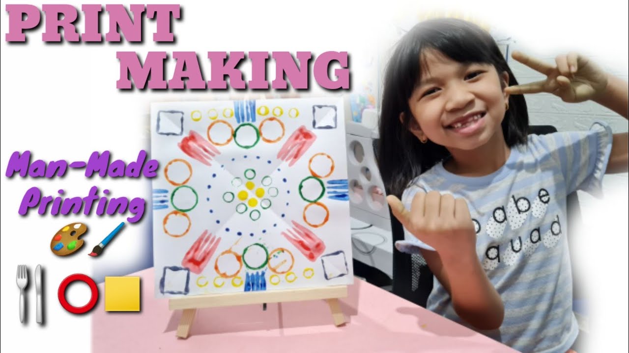 PRINT MAKING // MAN-MADE PRINTING - YouTube