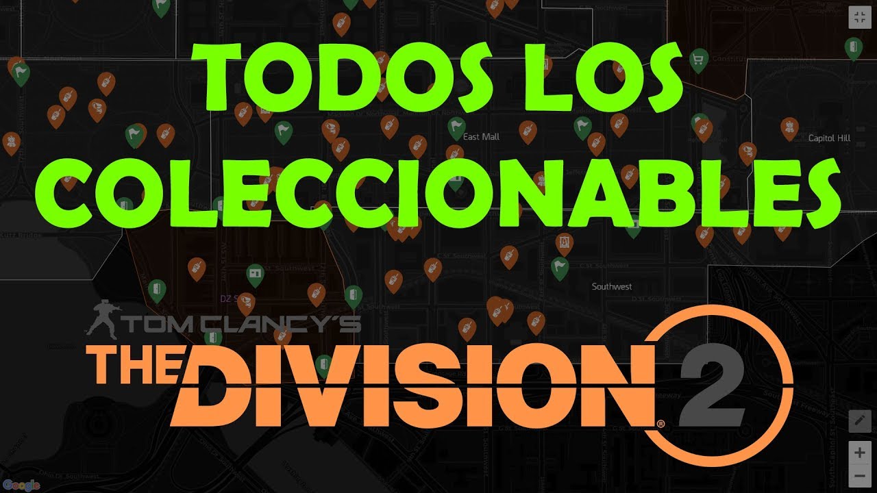 THE DIVISION 2. TODOS LOS COLECCIONABLES - YouTube