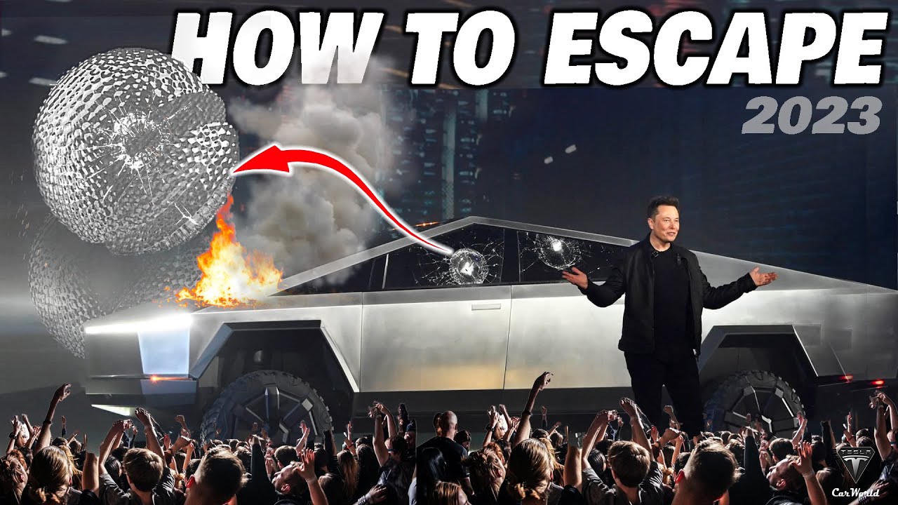 Elon Musk Revealed How To Break The Cybertruck's "ALON" Glass in case ...