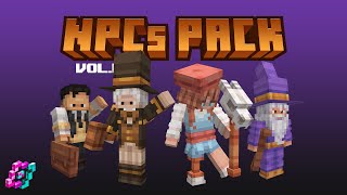 NPCs Pack Vol.1 - Minecraft Model (Mythic mobs, Model engine) - Гайды ...