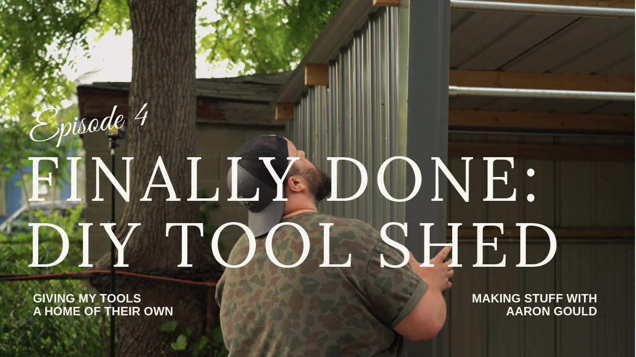 DIY Shed Hack Reveal | Building a Shed with Electrical Conduit | Maker ...