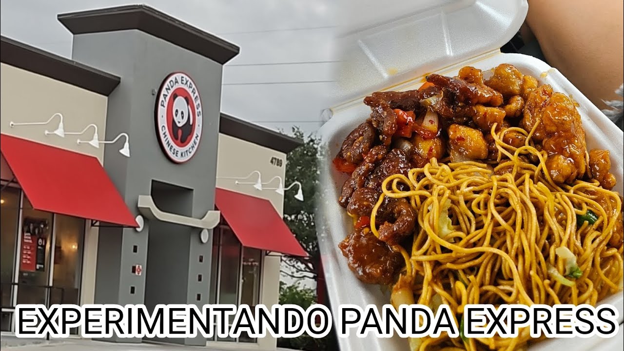 TESTAMOS O PANDA EXPRESS - YouTube