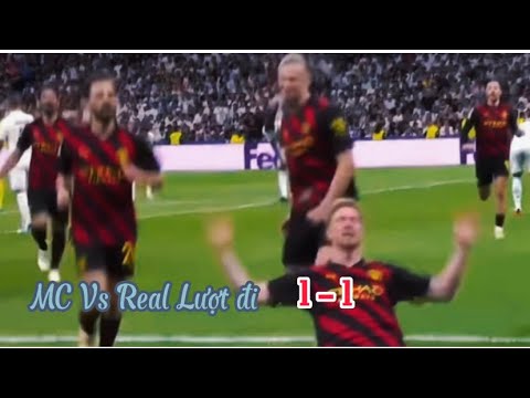 Hightlight MC Vs Real 1-1 #championsleague #realmadrid #mc #siêuphẩm ...
