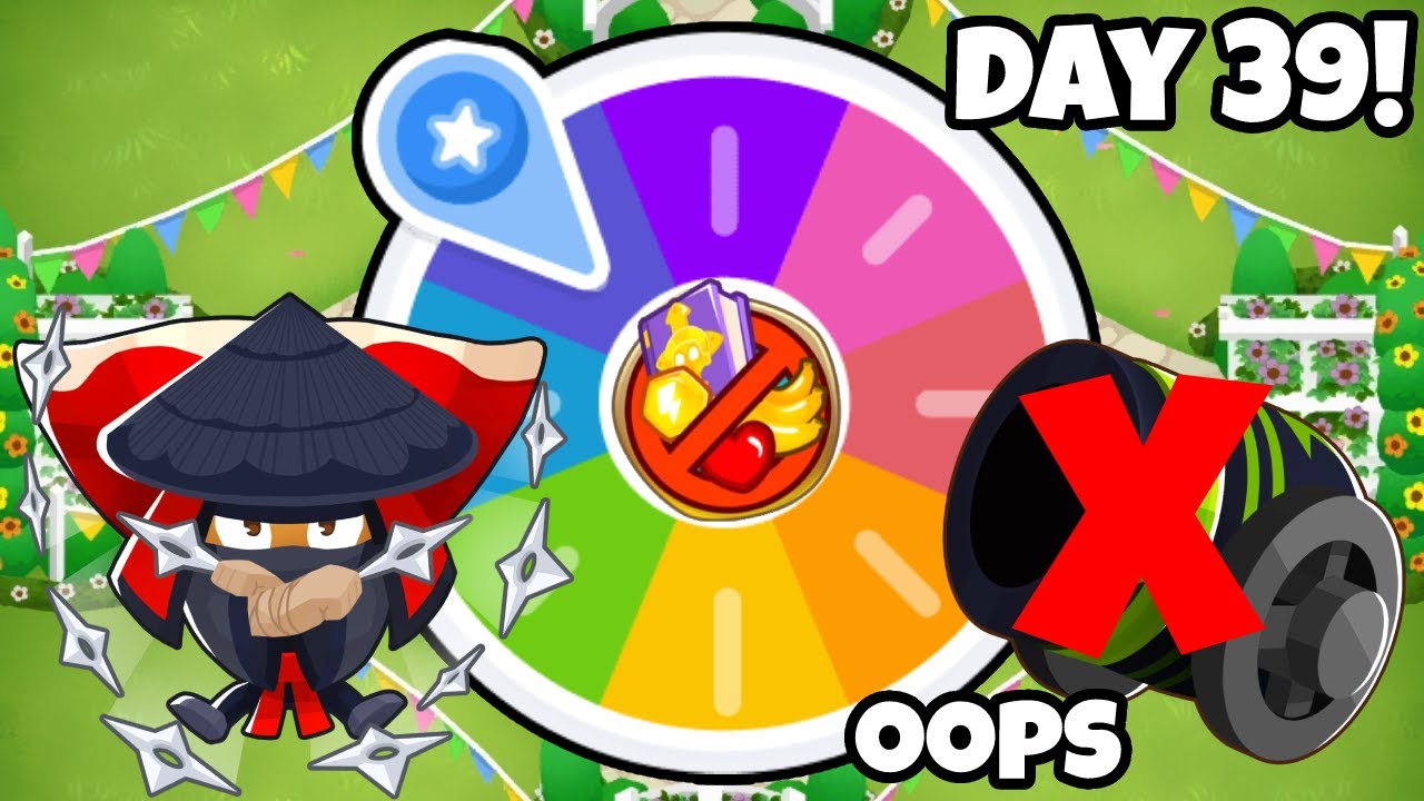 Quad Chimps with Grandmaster Ninja Throwback! - WoF Day 39 - Bloons TD ...