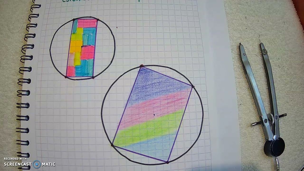 Cómo trazar un círculo o circunferencia con regla y compás. Parte 2 ...