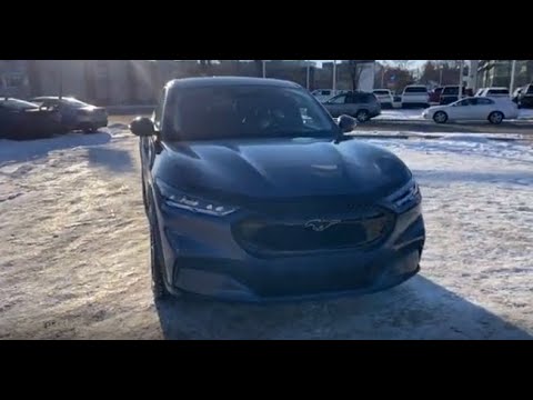 2021 Ford Mustang Mach-E Select | Infinite Blue Metallic - YouTube