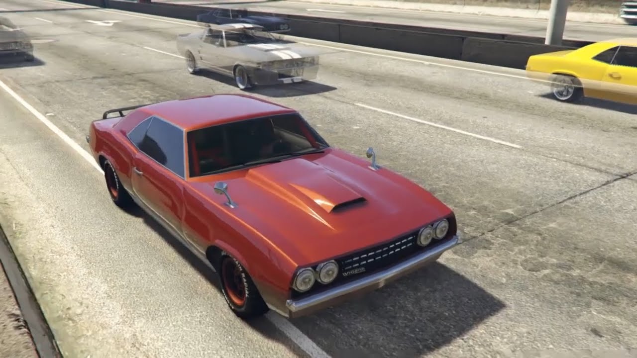 OG Muscle Car Racing at Rock To The Rhythm - YouTube