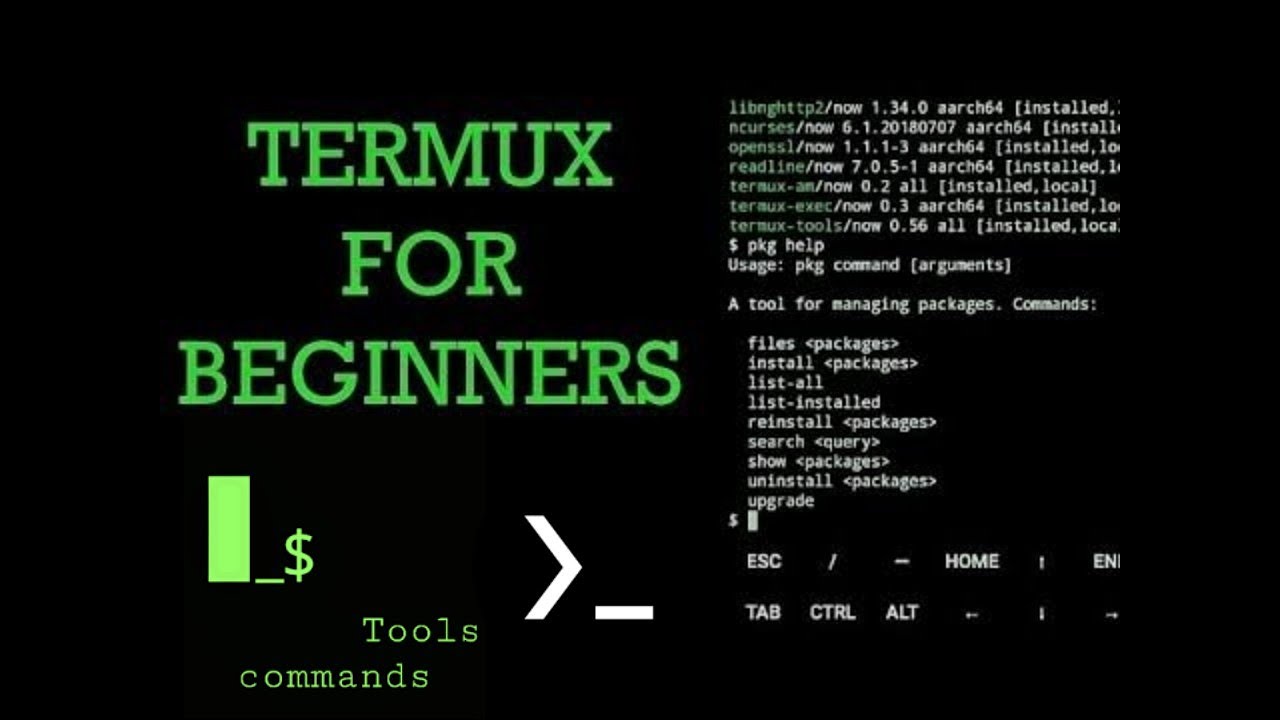 Termux Basic Packages πΉπΌπΎπββπΌβπ Youtube