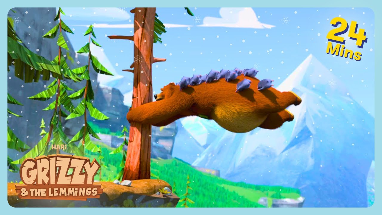 Grizzy & The Lemmings - Polar Bear 🐻‍ ️ | Family Viewing Compilation ...