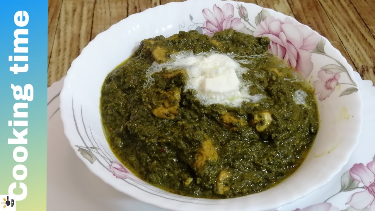Saag Gosht|Palak Gosht |Sarson Ka Saag |Makhni Saag|Chicken Palak - YouTube
