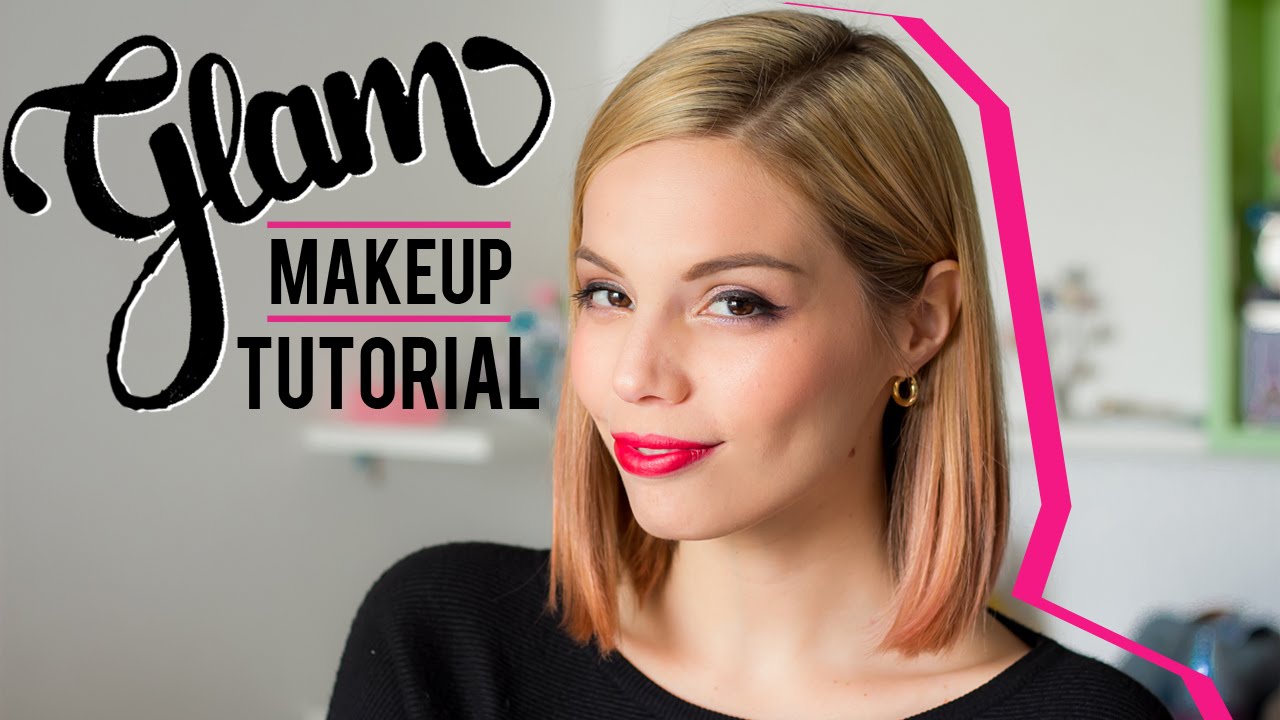 Glam Makeup Tutorial - YouTube