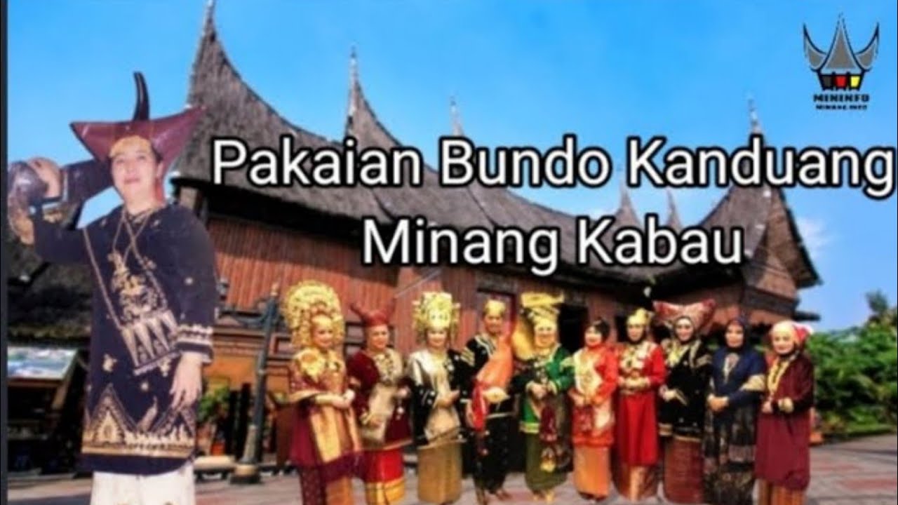 Pakaian Bundo Kanduang Minang Kabau - YouTube