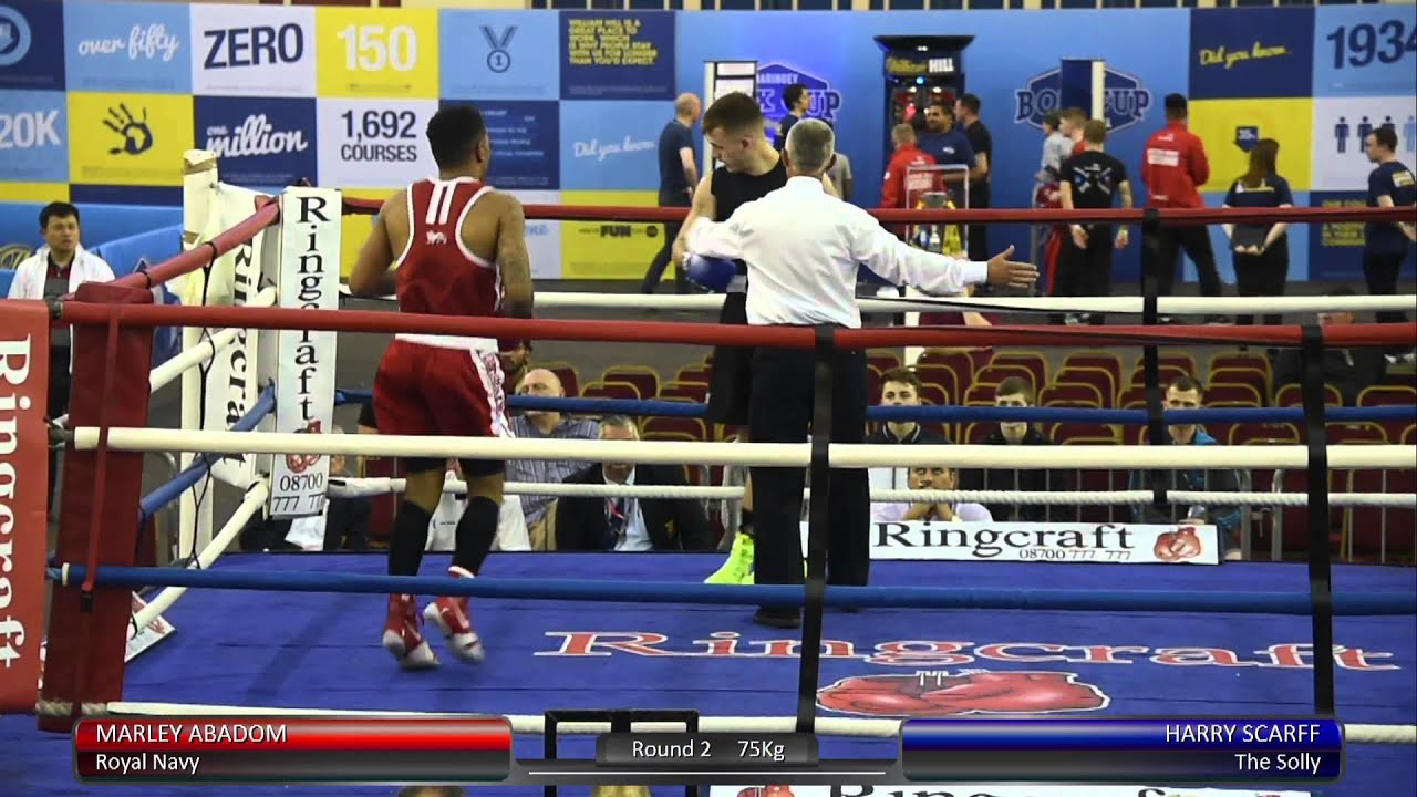 Haringey Box Cup SF - Marley Abadom v. Harry Scarff - YouTube