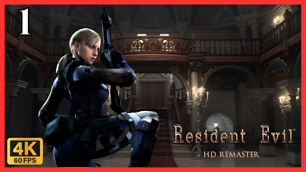Resident Evil Remaster - Battle Suit Jill Valentine - Episode 1 - 4K ...