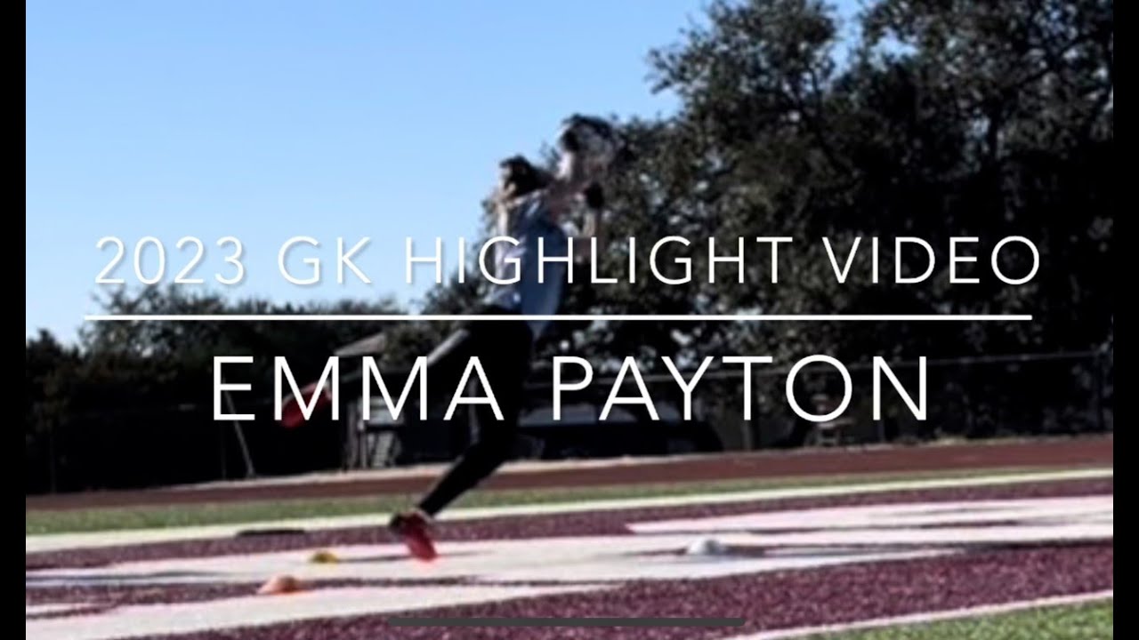 Emma Payton 2023 ECNL GK Jan 2022 - YouTube