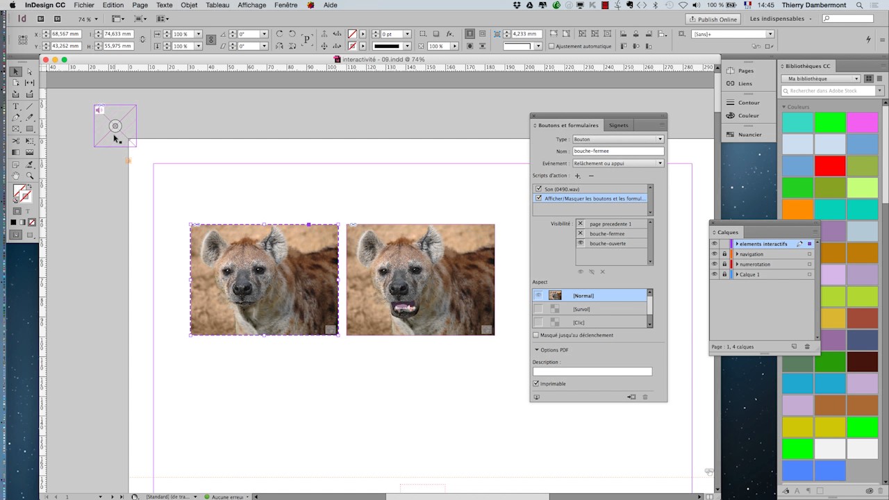 indesign tutorial débutant