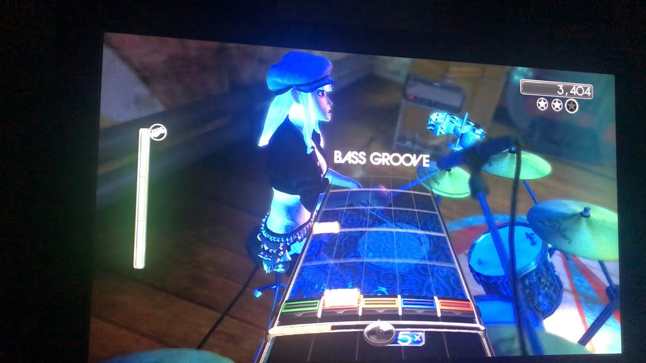 Rock band 2 dlc Blue Christmas bass medium - YouTube