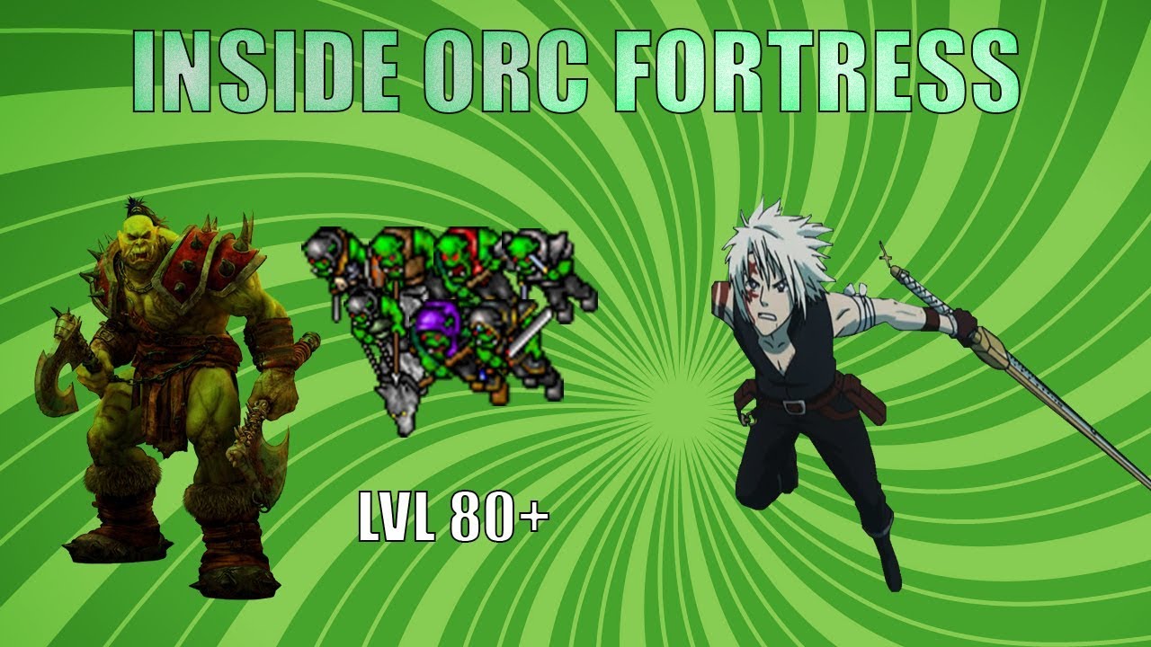 Inside Orc Fortress (Lvl 80+) | Tibia - YouTube