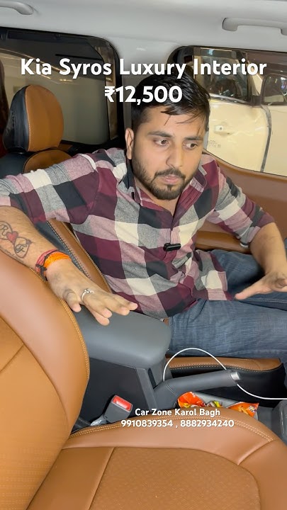Kia Syros Interior Modified Kia Syros Modification #kia #kiasyros #shortsfeed #shorts - YouTube
