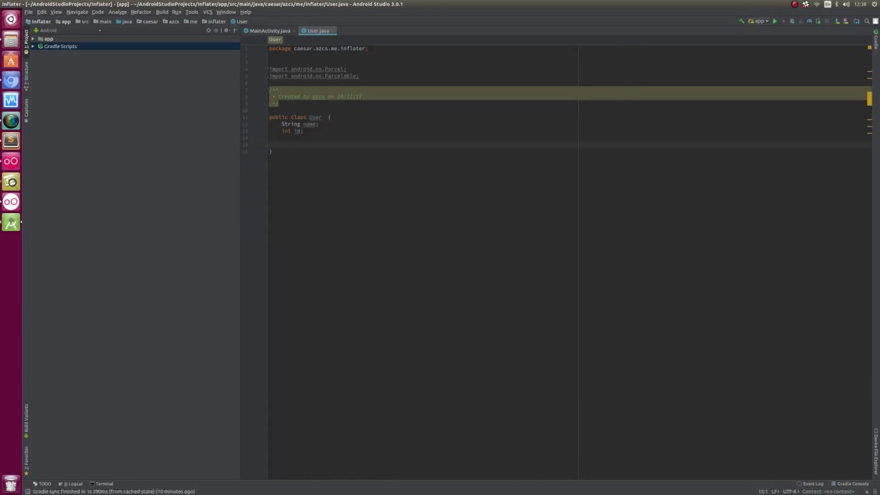 كيف تسوي Implantation لـ Parcelable - YouTube