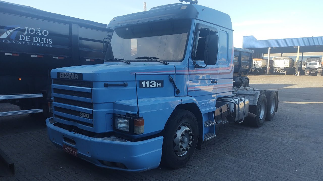 Scania 113 360 6x2 ano 1997 completo do Birolo top dos top em ...