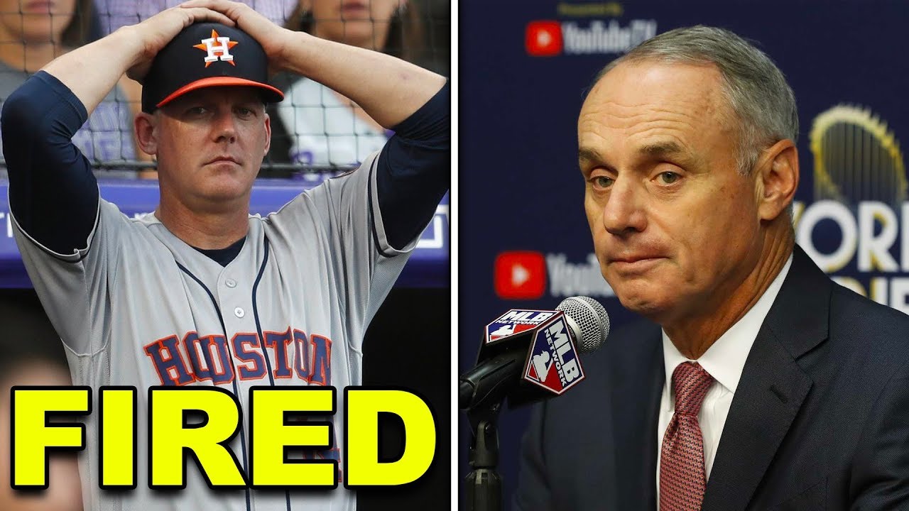 MLB HUGE PENALTY TO HOUSTON ASTROS FOR STEALING SIGNS IN 2017 - YouTube