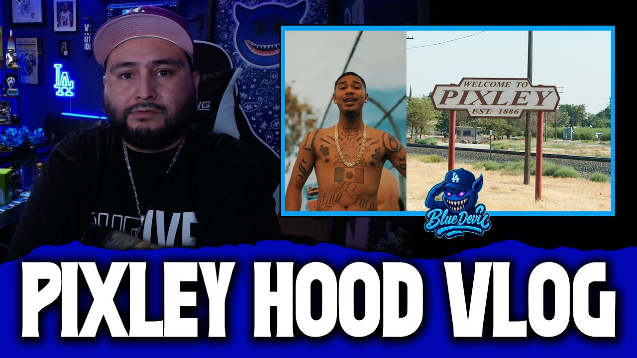 Driving Thru Pixley California Aka Pixlon, Tulare County Central Valley ...