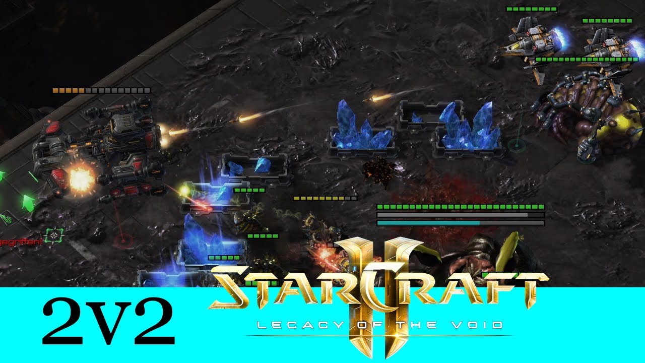 Typisches Warmup - Starcraft 2: Legacy of the Void 2v2 [Deutsch ...