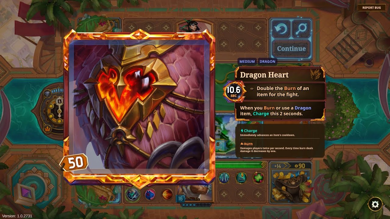 Trying Dragon Heart Build - The Bazzar - YouTube