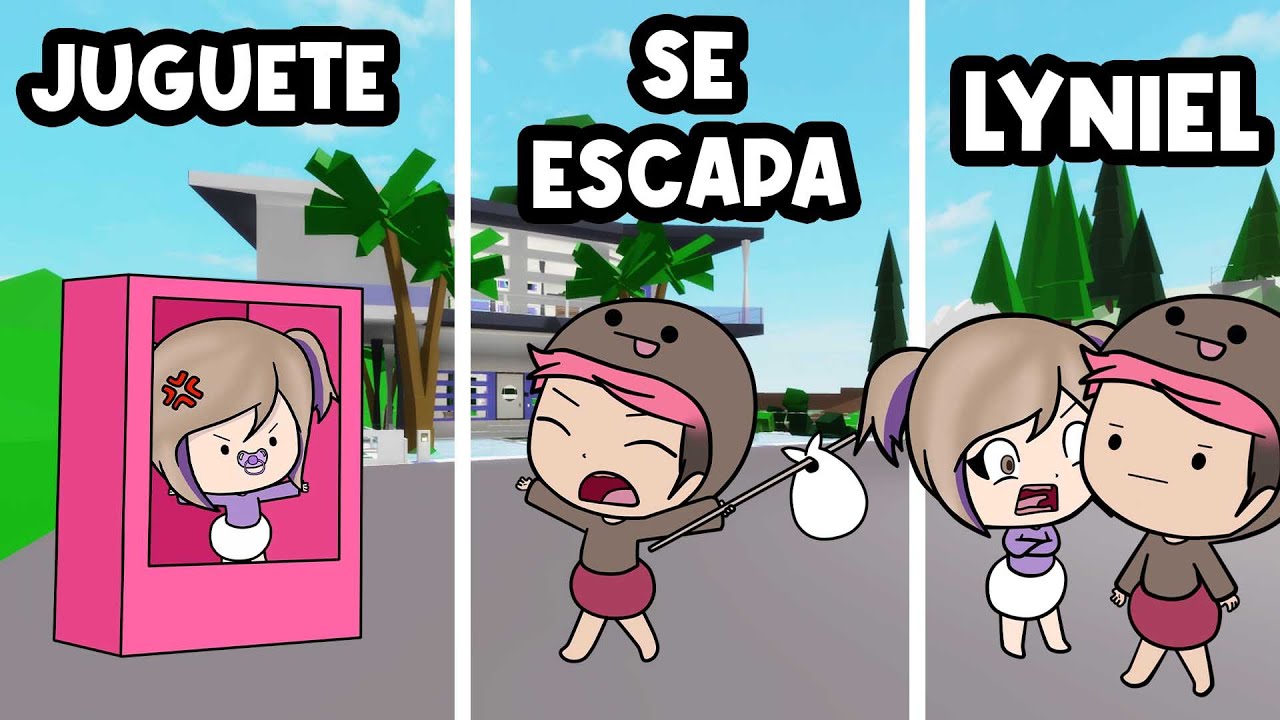 LOS 7 VIDEOS MÁS DIVERTIDOS DE LYNA BEBÉ Y DANI BEBÉ EN BROOKHAVEN ...