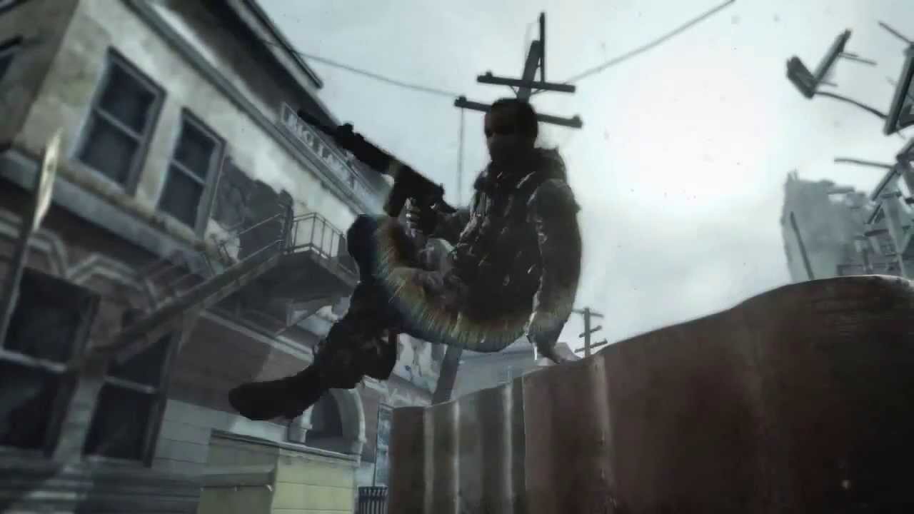 Call of Duty Ghosts Mantle Feature Jump over walls New! - YouTube