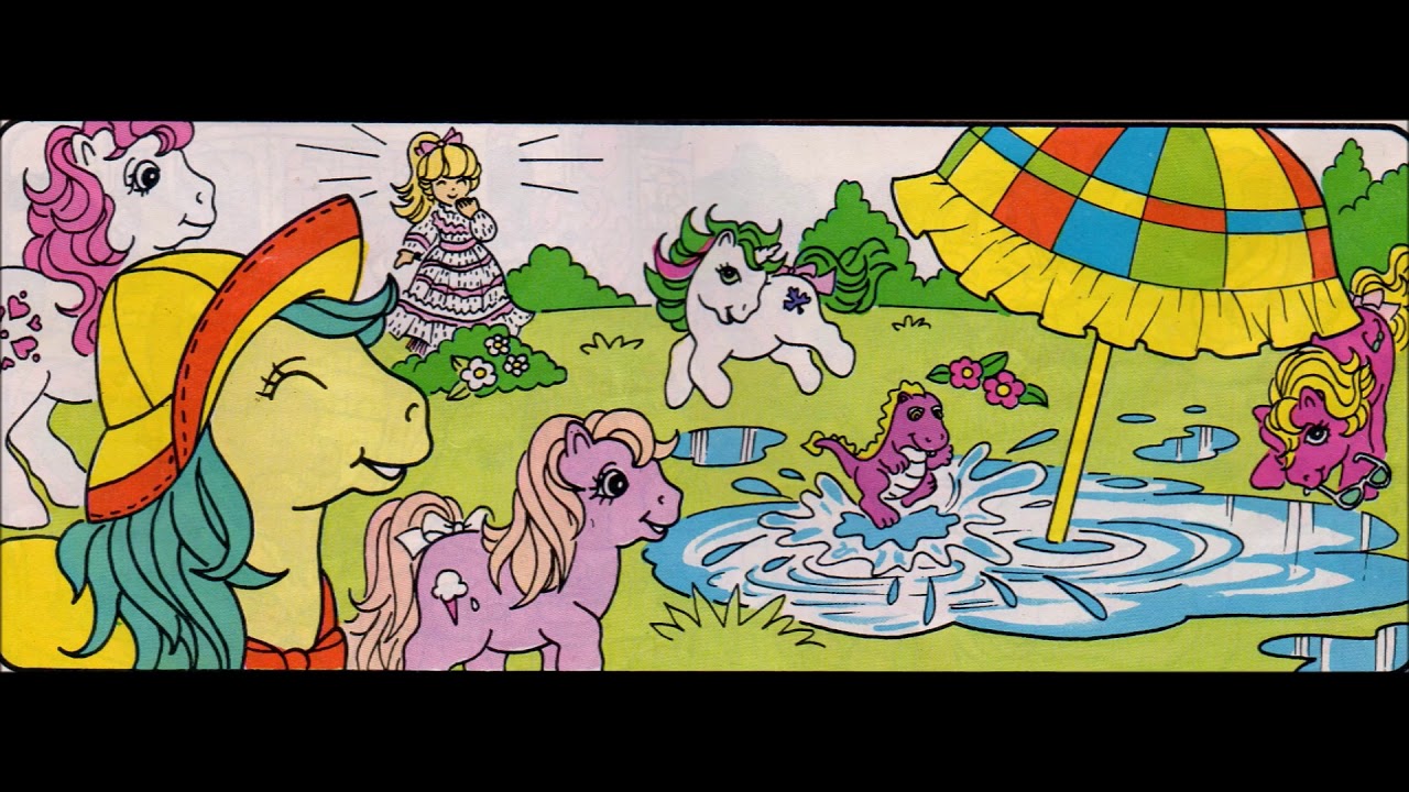 G1 My Little Pony Comic Issue Sixteen: Megan and the Magic Puddle (1400 ...