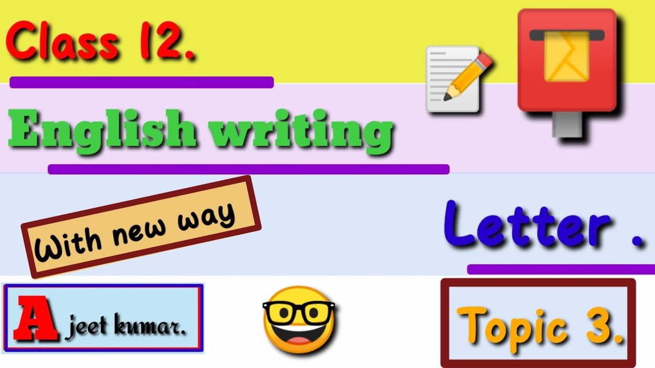 Letter For Class 12th With Example Letter Class 12th Letter Writing Letter For Class 12th With Example Letter Class 12th Letter Writing