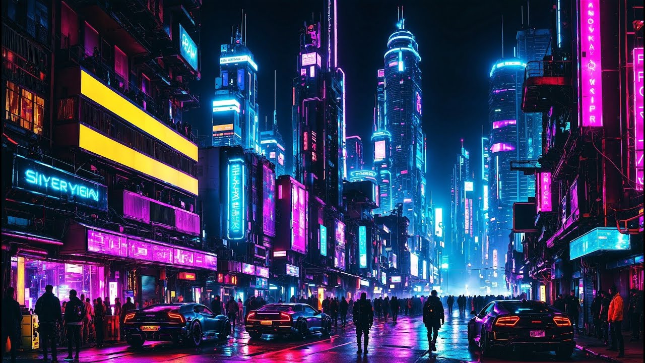 Futuristic City Drive: High-Speed Journey Through Urban Streets | Chill ...