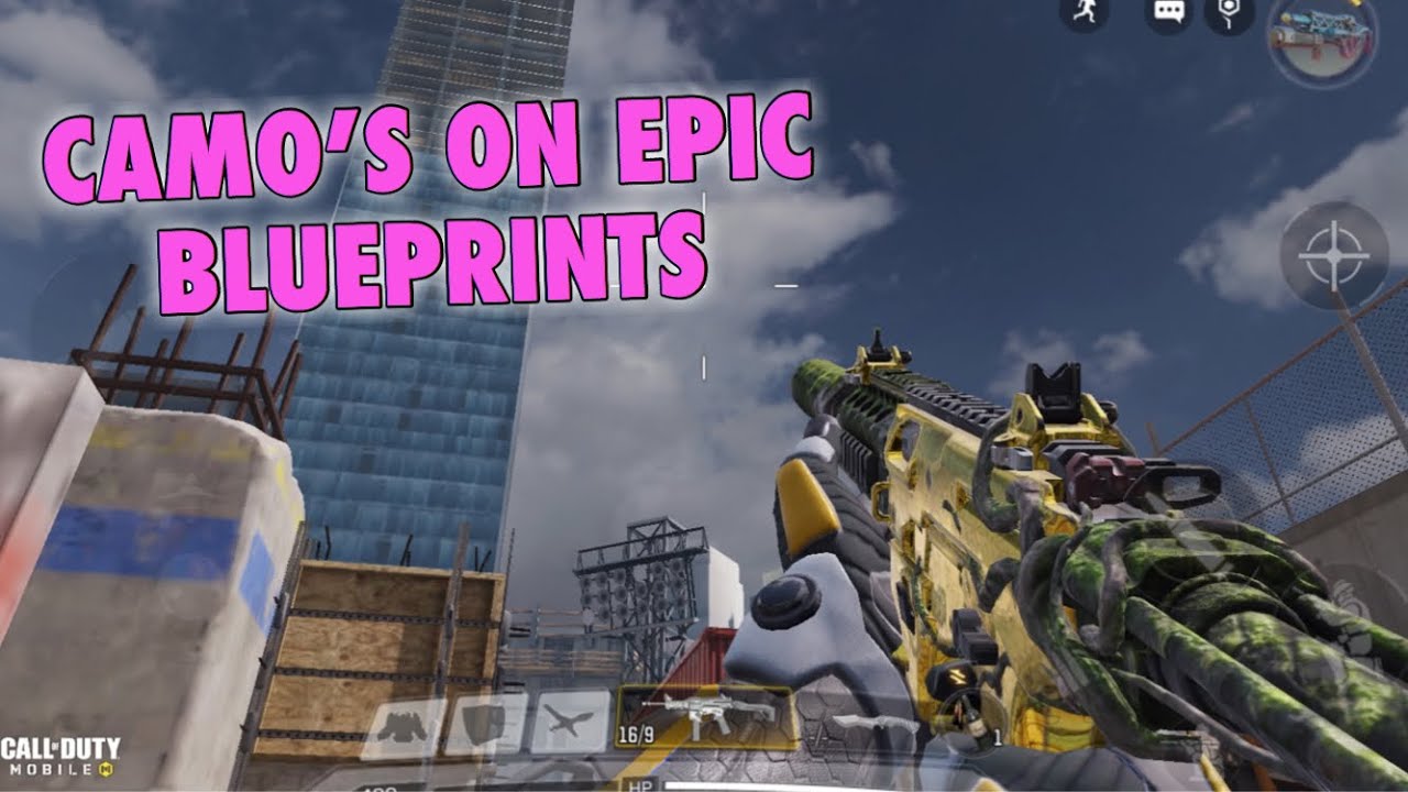 YOU CAN PUT CAMO’S ON EPIC BLUEPRINTS! (CRAZY COMBINATIONS) - COD ...