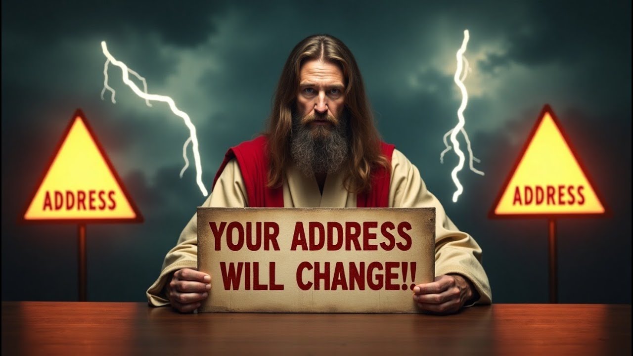YOUR NEXT BLESSING COMES WITH A NEW ADDRESS | JESUS CHRIST | GOD SAYS ...