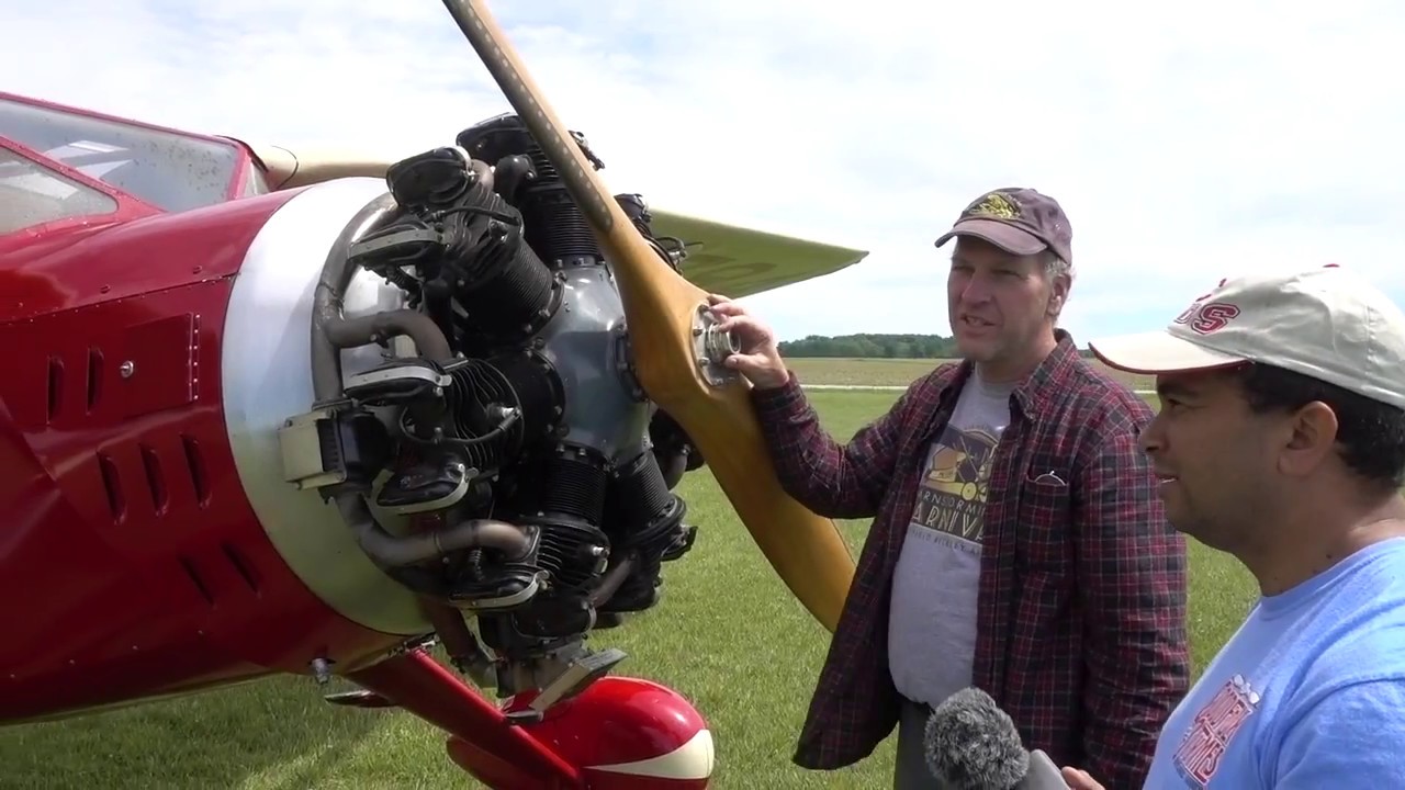 Flying A 1935 Fairchild 24 Rare Antique Aircraft - YouTube