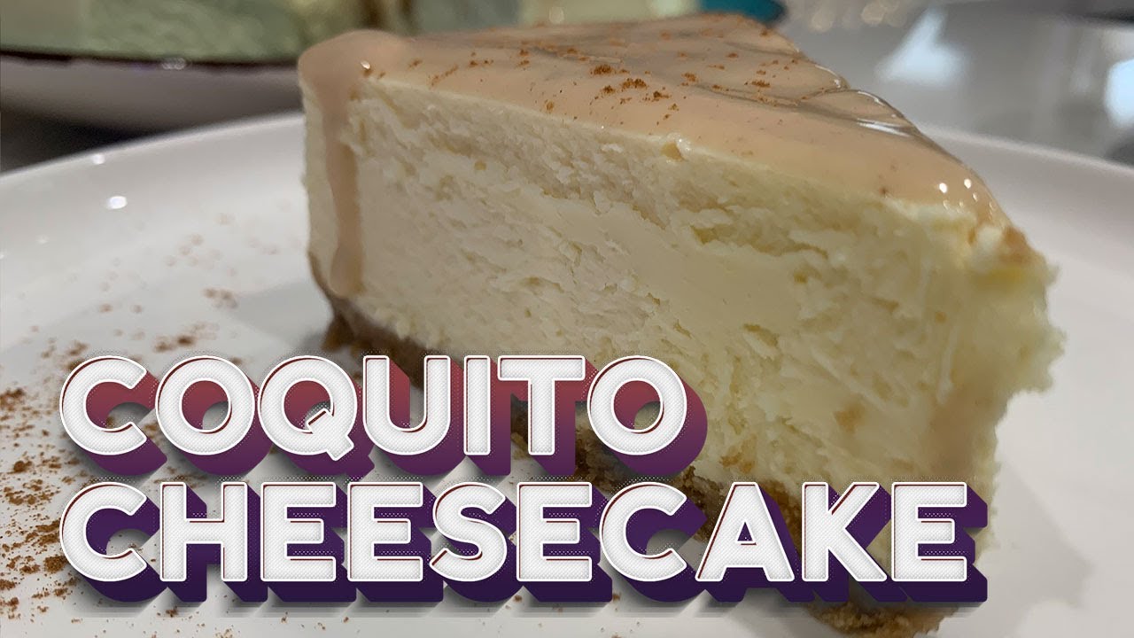 How to Make a Rich and Creamy Coquito Cheesecake - YouTube