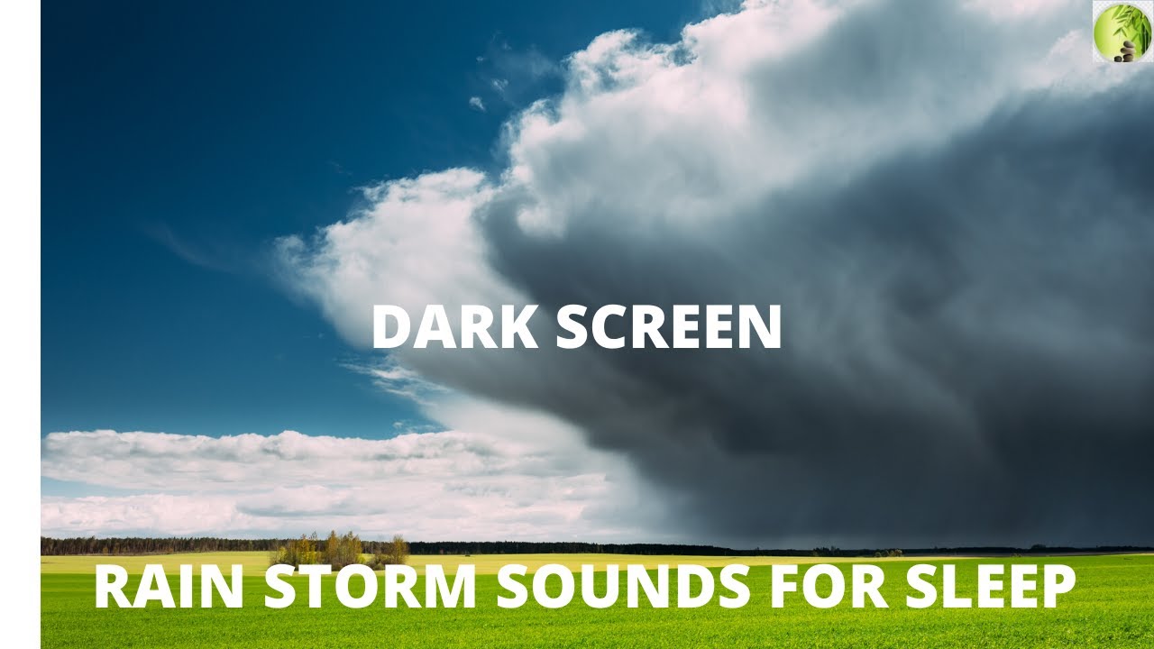 RainStorm Sounds for Sleep | Torrential Rain for Sleep | With Wind ...