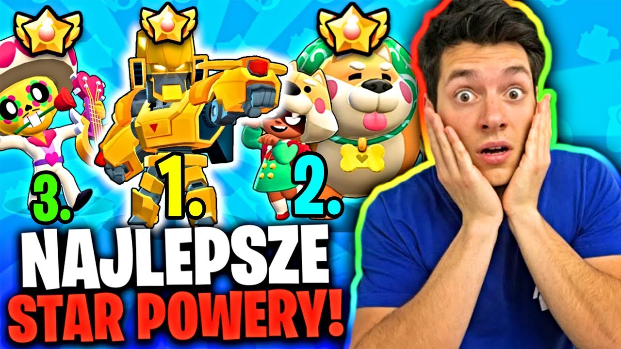 CO DAJĄ NAJLEPSZE STAR POWERY W BRAWL STARS?! *Wielki Test* Jeż Tritsus ...