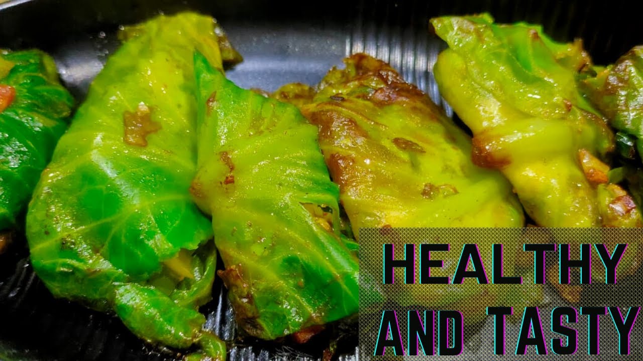 Stuffed Cabbage Spring Roll Recipe | Farcellets de col | Simple food by Rekha Rani - YouTube