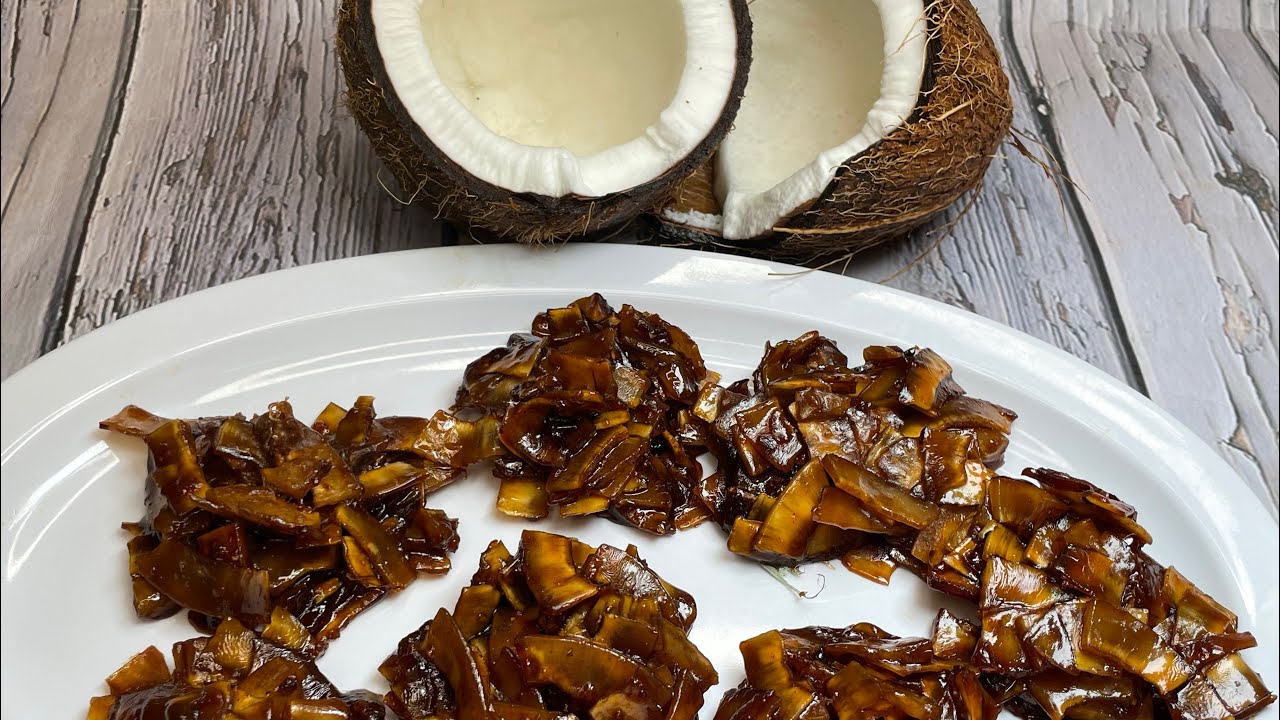 Coconut sugar cake / Coconut Drops/ Grater Cake / Sugar Cake - YouTube