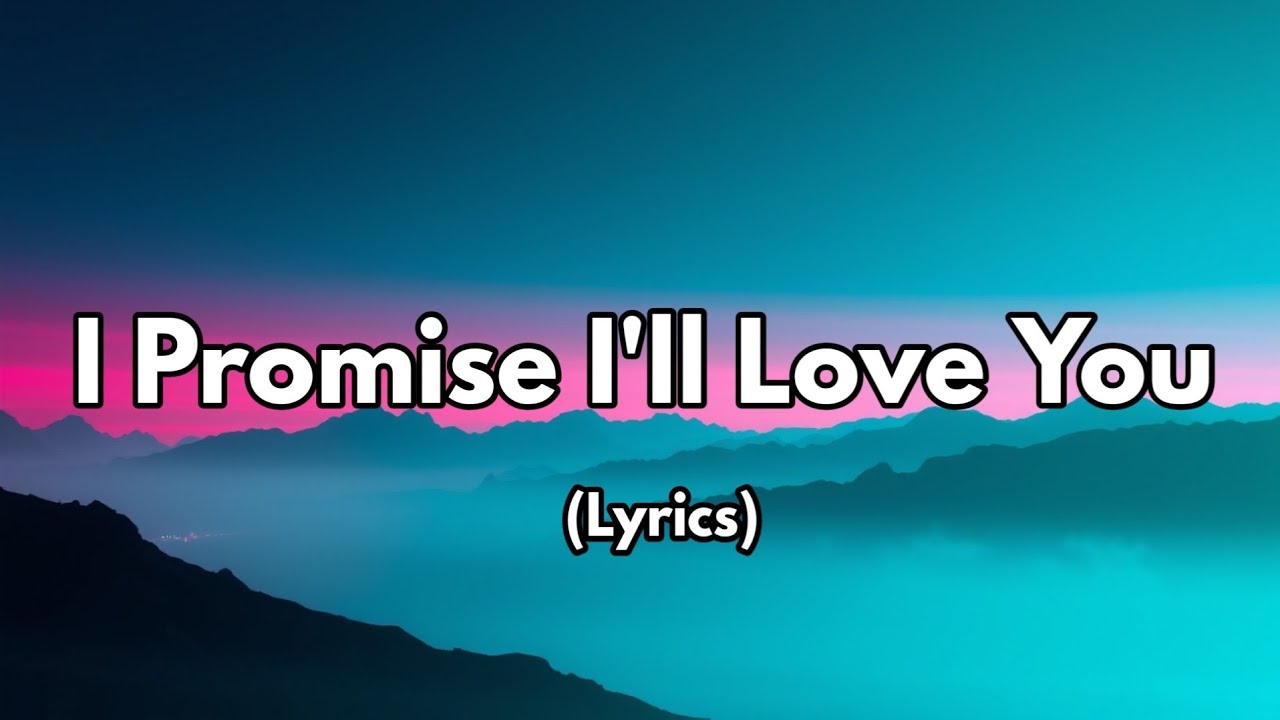 I Promise I’ll Love You – A Heartfelt Love Song | Romantic Ballad - YouTube