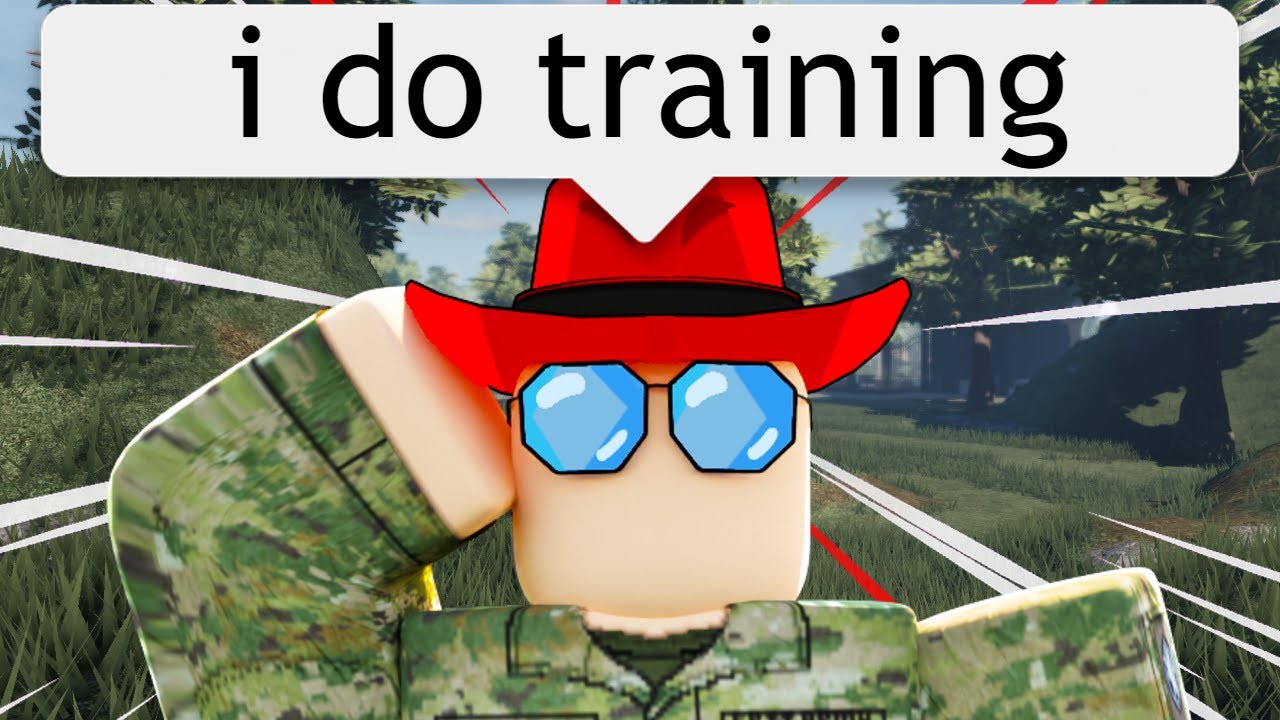 I hosted a Training in Roblox Army - YouTube
