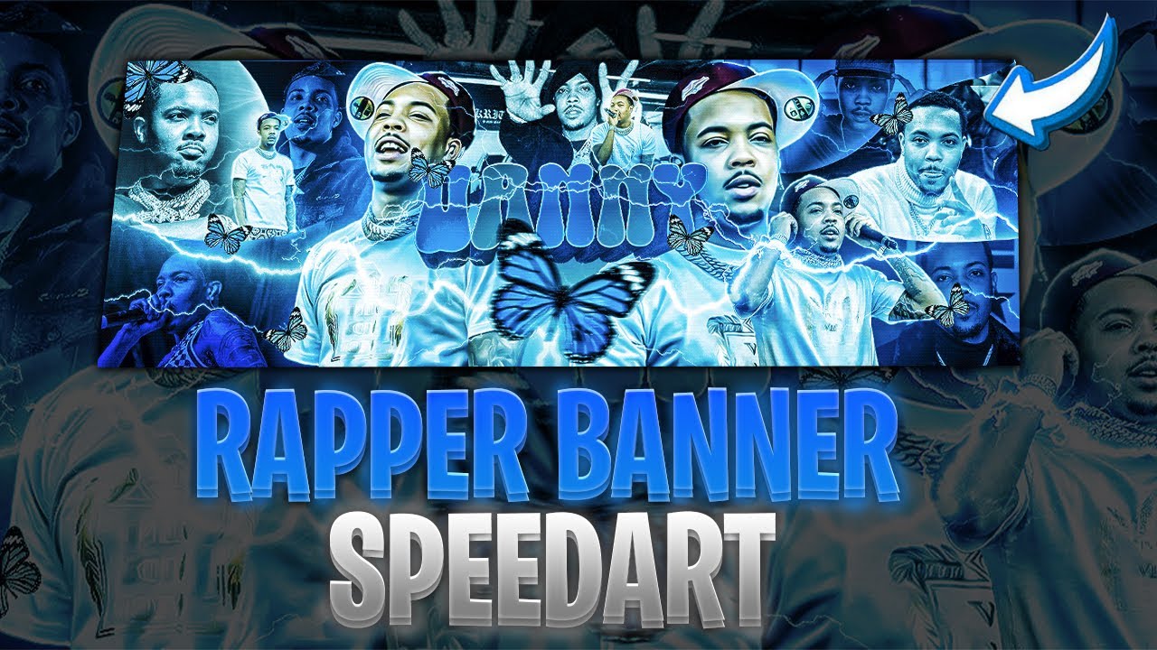 G Herbo header speedart | Rapper banner speedart - YouTube