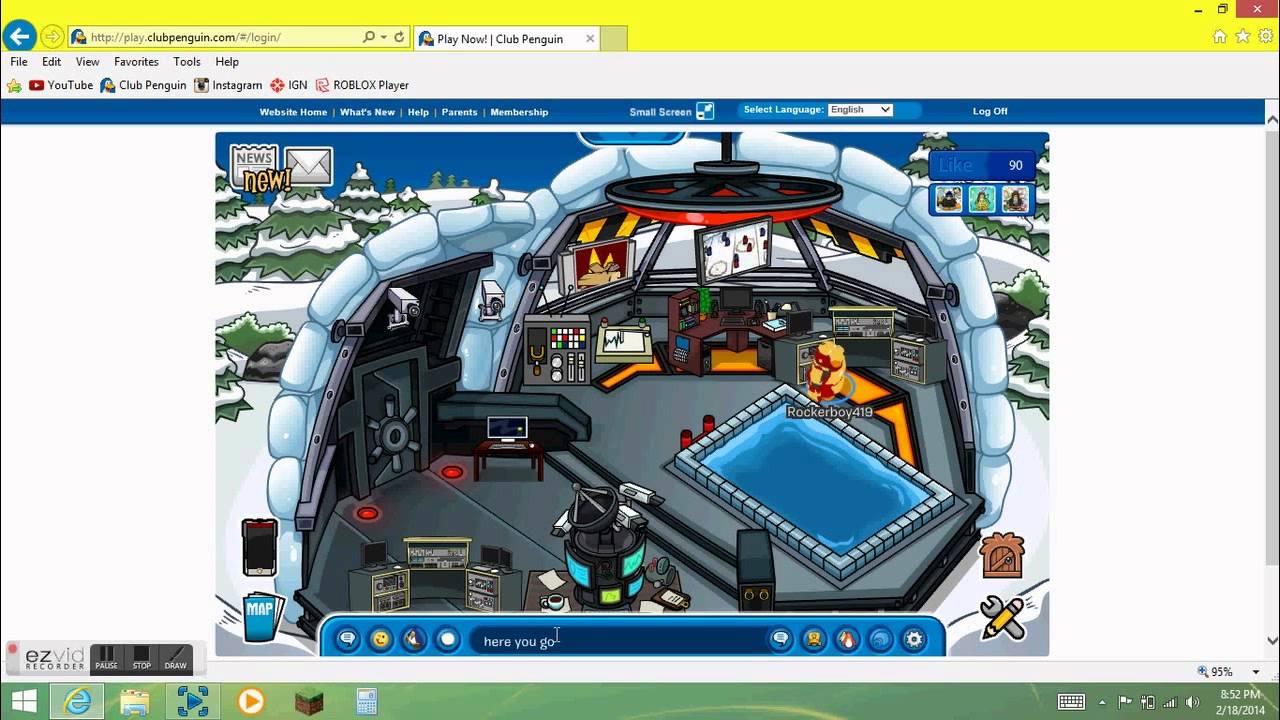 Club Penguin Iron Man Trailer - YouTube