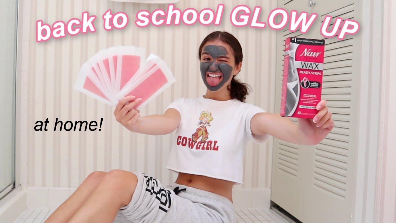 back to school GLOW UP 2020 (nails, skincare, tanning, etc.) - YouTube