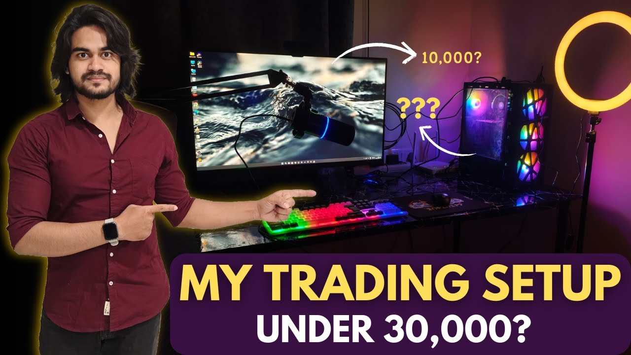 TRADING SETUP AT HOME | Best Trading Setup for Beginners in Hindi - YouTube
